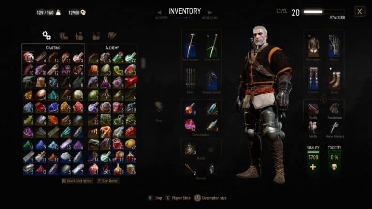 How and when to upgrade Weapons and Armor - The Witcher 3 - Game Voyagers