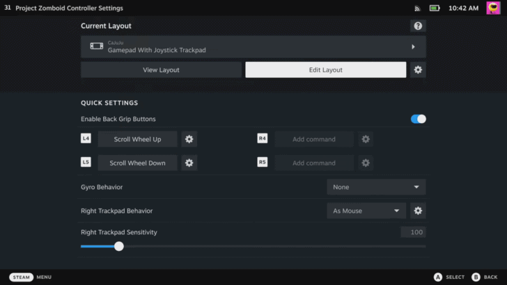 Project Zomboid Steam Deck: Controls, Performance, Settings - Game Voyagers