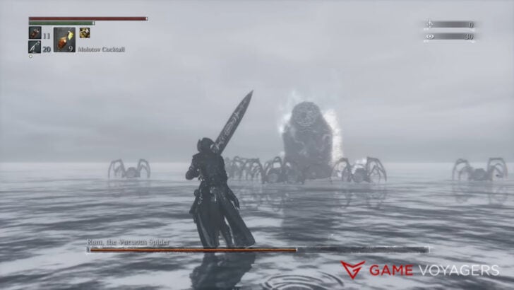 How to Beat Rom, the Vacuous Spider in Bloodborne - Game Voyagers