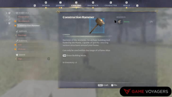 How To Build in Enshrouded (Easy Guide) - Game Voyagers