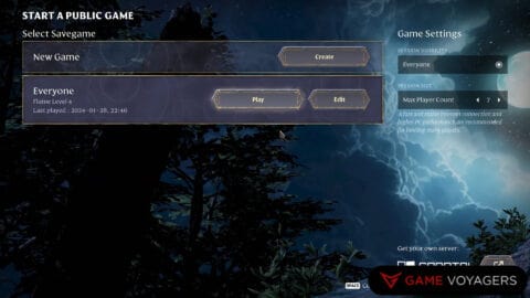 How To Make A Private Game With Friends in Enshrouded - Game Voyagers