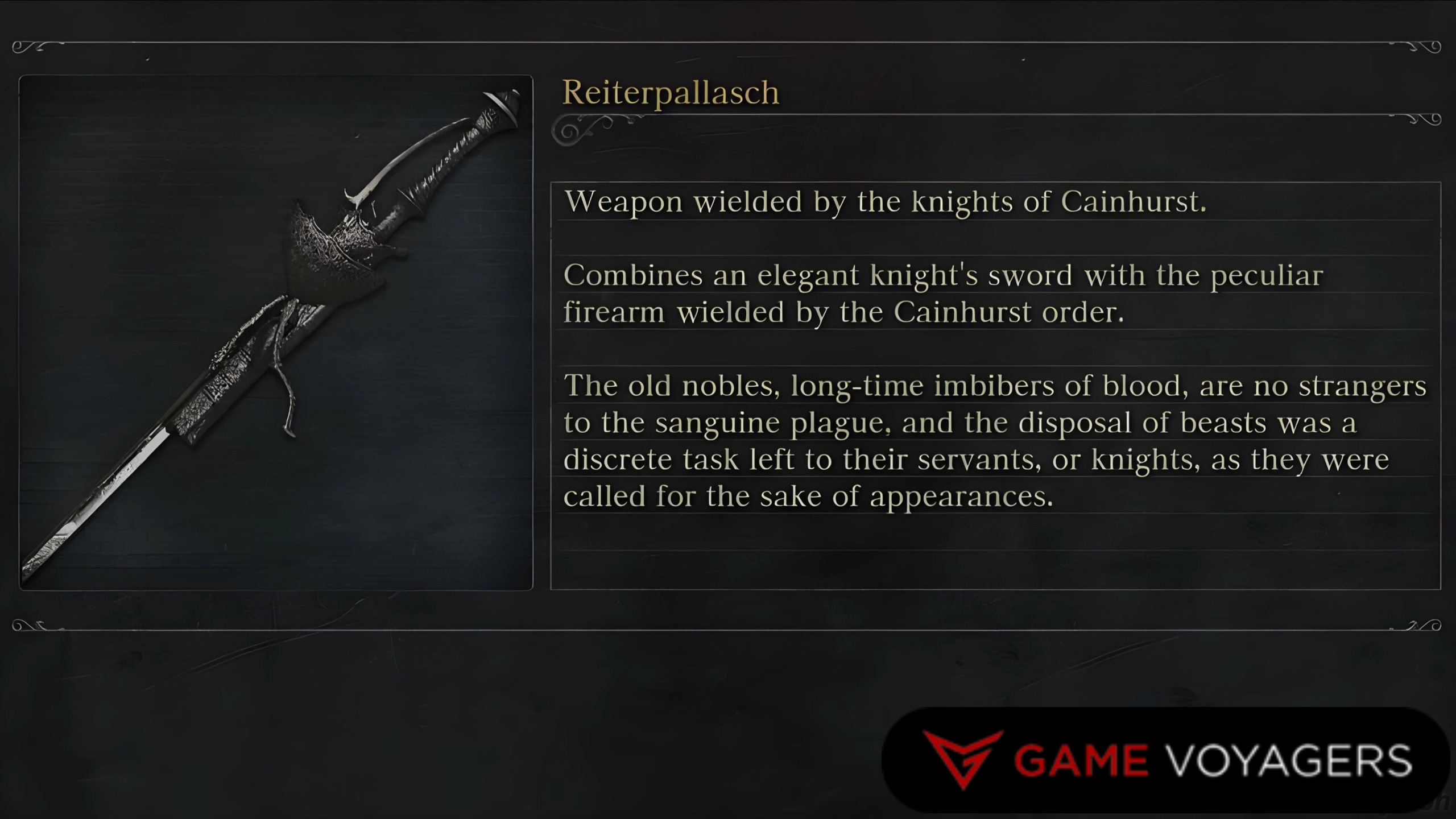 All Uncanny and Lost Weapons in Bloodborne - Game Voyagers