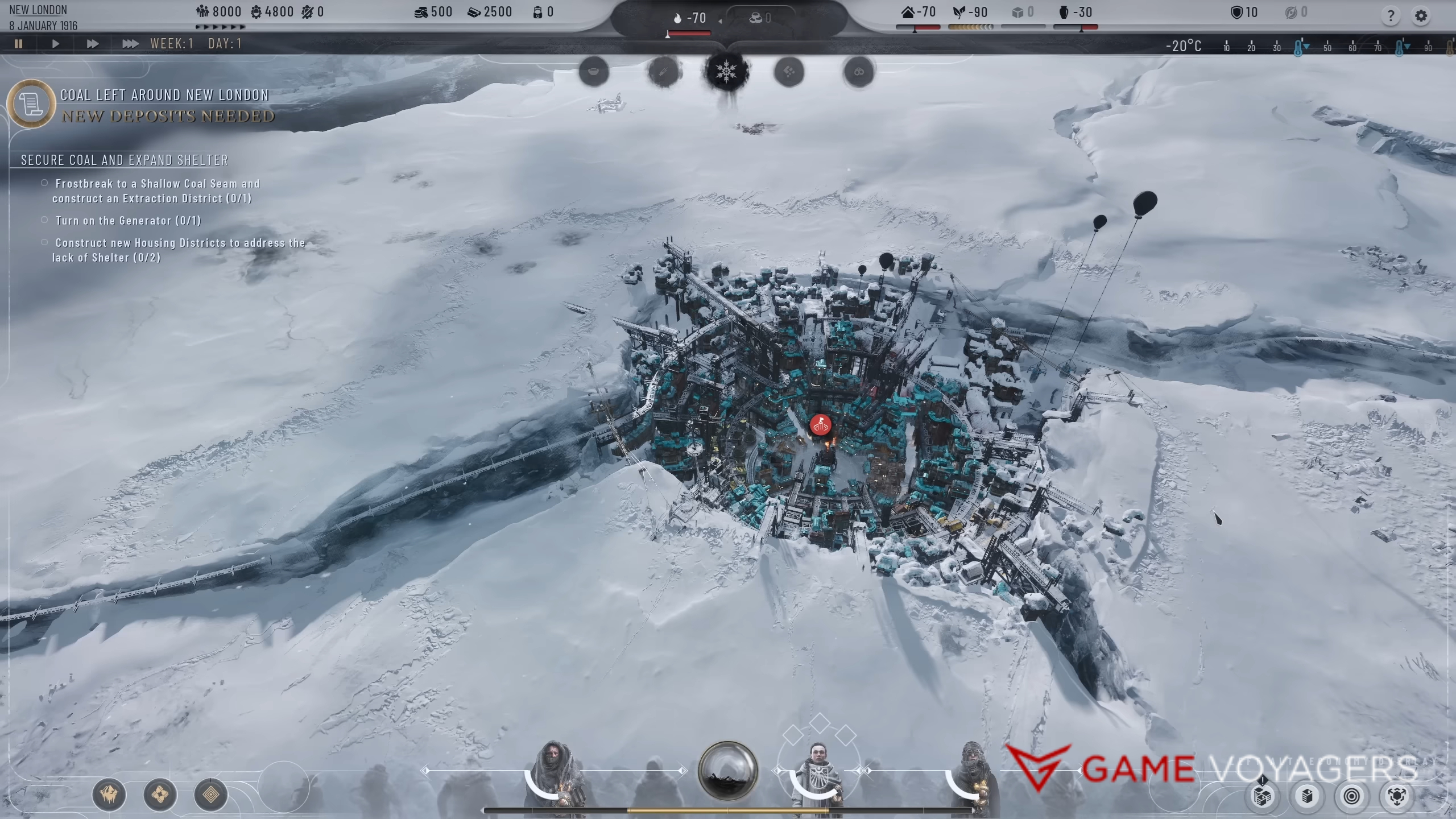 Frostpunk 2: How To Create A Settlement - Game Voyagers